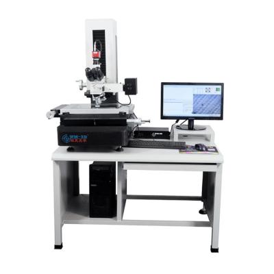 China Electronic Digital Optical Measuring Microscope X Y Z Axis 0.0005mm With Lcd Display for sale