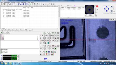 China Máquina de medición manual del coordenada del CNC 2.o para los moldes de la electrónica en venta