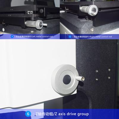 China Electric 2D Coordinate Measuring Machine , Optical Measuring Instrument 5um Precision for sale