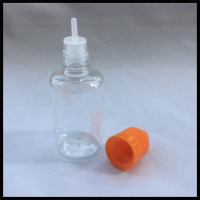Cina il succo di 30ml Vape imbottiglia le bottiglie di plastica innocue per i bambini delle bottiglie del contagoccia dell'ANIMALE DOMESTICO in vendita