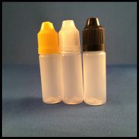 China Clear Plastic Empty Eye Dropper Bottles , 10ml - 120ml Plastic Dropper Bottle for sale
