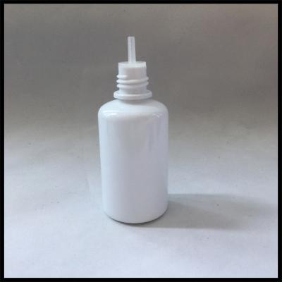 Cina la plastica bianca 30ml imbottiglia le bottiglie vuote del liquido delle bottiglie E del contagoccia dell'ANIMALE DOMESTICO in vendita