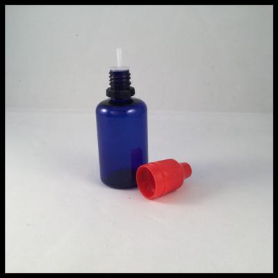 Cina La plastica blu 30ml imbottiglia le bottiglie del liquido di Cig delle bottiglie E del contagoccia dell'ANIMALE DOMESTICO in vendita