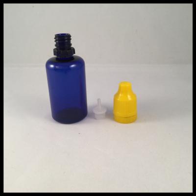 Cina La plastica blu 30ml imbottiglia le bottiglie del liquido di Cig delle bottiglie E del contagoccia dell'ANIMALE DOMESTICO in vendita