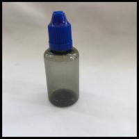 China Black 30ml E Liquid Bottle Pet Dropper Bottles Plastic E Cigarette Bottle for sale