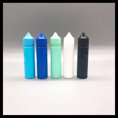 China La botella blanca del animal doméstico del plástico 60ml, las botellas a granel redondas del unicornio etiqueta la impresión en venta