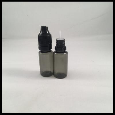 Cina Il contagoccia liquido su ordinazione dell'ANIMALE DOMESTICO imbottiglia la plastica nera 10ml per il commestibile di Ejuice in vendita
