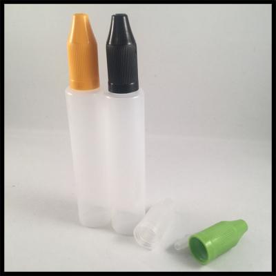 China PE Translucent Empty Plastic Dropper Bottles , 30ml Plastic Squeeze Bottles for sale
