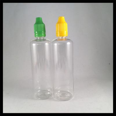 Cina Grandi bottiglie di plastica del contagoccia di capacità 100ml, chiare bottiglie vuote di plastica del contagoccia di occhio in vendita