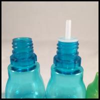 China Safe Plastic Eye Dropper Bottles , Plastic Squeezable Dropper Bottles Non - Toxic for sale