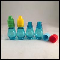 China Safe Plastic Eye Dropper Bottles , Plastic Squeezable Dropper Bottles Non - Toxic for sale