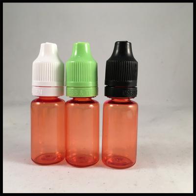 Cina La bottiglia rossa del contagoccia dell'olio del fumo, il contagoccia di plastica 10ml imbottiglia la resistenza di base acida in vendita