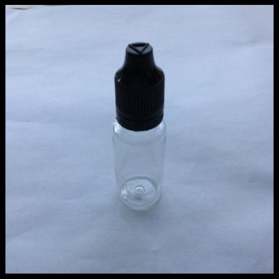 Cina Il liquido trasparente dell'ANIMALE DOMESTICO E imbottiglia 15ml lungamente leggermente fornisce di punta il contagoccia con il cappuccio innocuo per i bambini del compressore in vendita