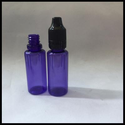 Cina Le bottiglie liquide porpora dell'ANIMALE DOMESTICO E, contagoccia Squeezable di plastica dell'ANIMALE DOMESTICO imbottiglia la capacità 15ml in vendita