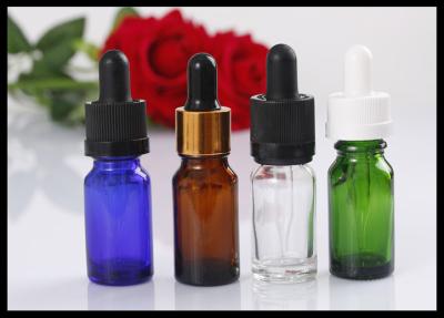 China Van het het Glasdruppelbuisje van de parfumetherische olie Aangepaste Druk van het de Flessen10ml de Amberembleem Te koop
