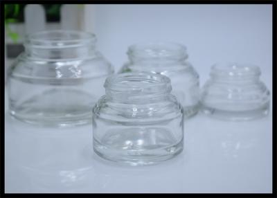 Cina Contenitori crema cosmetici 30g 50g del barattolo del vetro trasparente in vendita