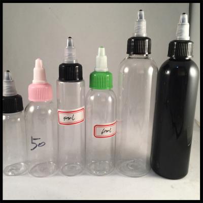 Cina Alta bottiglia di plastica del contagoccia di livello 60ml, bottiglia di plastica 30ml con il cappuccio di torsione in vendita