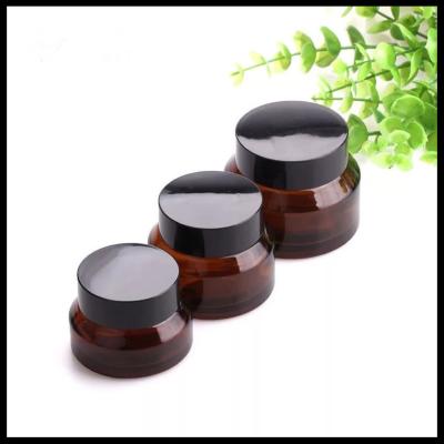 Cina La crema di fronte crema cosmetica ambrata di cura di pelle del barattolo 15g 30g 50g PETG imbottiglia l'approvazione di iso in vendita