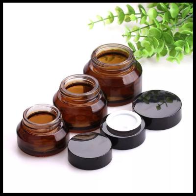 Cina La crema di fronte crema cosmetica ambrata di cura di pelle del barattolo 15g 30g 50g PETG imbottiglia l'approvazione di iso in vendita