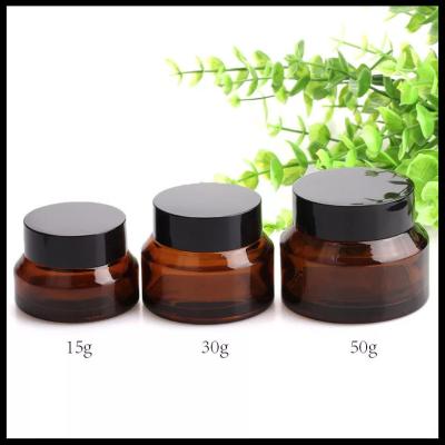 Cina La crema di fronte crema cosmetica ambrata di cura di pelle del barattolo 15g 30g 50g PETG imbottiglia l'approvazione di iso in vendita