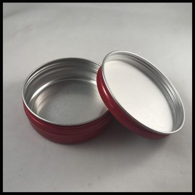 Cina Tipo di alluminio del cotone di caso di trucco dei contenitori vuoti crema cosmetici del barattolo di forma rotonda in vendita