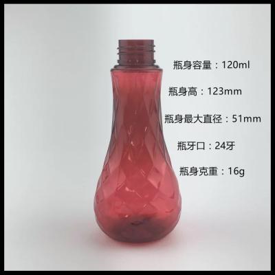 Cina prodotto disinfettante di plastica della mano della stampa del contenitore della lozione delle bottiglie dello spruzzo dello sciampo 120ml in vendita