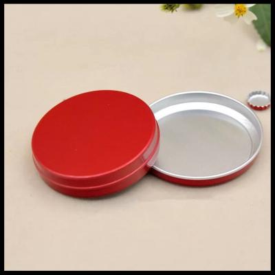 Cina dimensione su ordine all'ingrosso vuota rossa di colore della Cina della latta di alluminio 30g in vendita