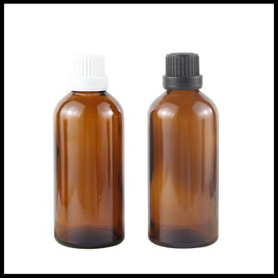 Cina inserzione inalterabile del pe del coperchio a vite della bottiglia di vetro del contagoccia dell'olio essenziale 100ml in vendita