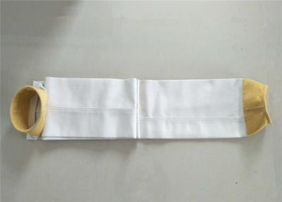 Cina PTFE ha ricoperto il sacchetto filtro tessuto della polvere della vetroresina per la pianta del cemento in vendita