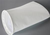 China Plastic Ring Welded Non Woven Filter Bag PP PE Polyester Nylon for sale