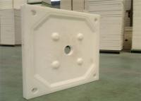 China Polypropylene Recessed Filter Press Plate PP Filter Plates for sale