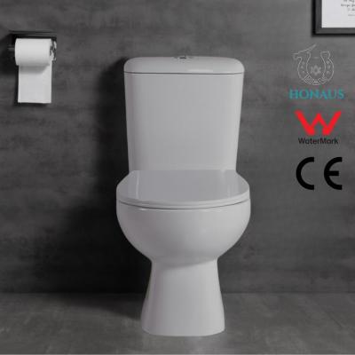 中国 S/P トラップ ツーピース トイレ ボウル ダブル スルッシュ ウォーター クローゼット OEM ODM 可用 販売のため