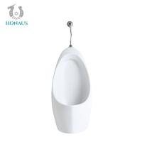 China Premium Fully Glazed Ceramic Standing Urinal 295x340x680mm Gravity Flushing Customizable for sale