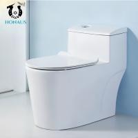 China One Piece Dual Flush Toilet Bowl S Trap 300mm Ceramic Floor Mounted 3.5-4L for sale