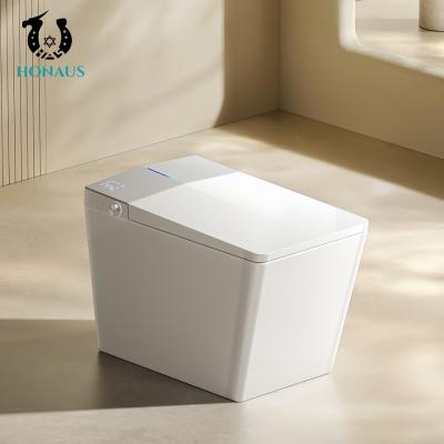 China Rectangular Smart Intelligent Toilet Keramisch nachtlicht Multi Washes Automatisch spoelen Te koop