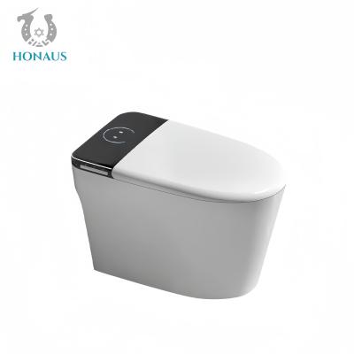 Cina Luxury Smart Intelligent Toilet Ceramica Digital Screen Auto Cappuccio Scudo di schiuma in vendita