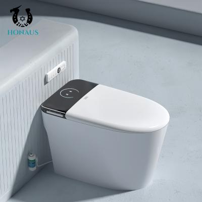 China Luxe slim slim slim wc keramisch digitaal scherm auto deksel schuim schild Te koop