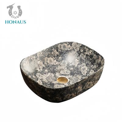 Cina Bagno Retro Comodino vasca di alta qualità ceramica Disegno d'arte In porta fuori porta in vendita