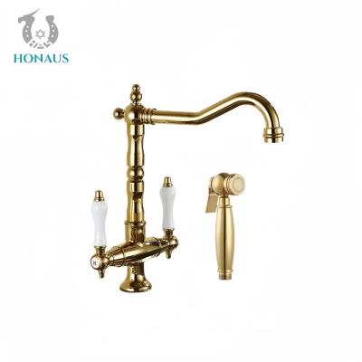 Cina Rubinetto retro vasca da bagno corpo in ottone oro argento classico Mixer Hotel House in vendita