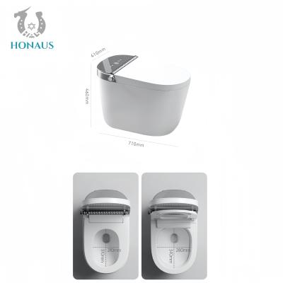 Cina Moderno Smart Toilet Intelligente Miglior Seramico schermo digitale schermo di schiuma schermo telecomando in vendita