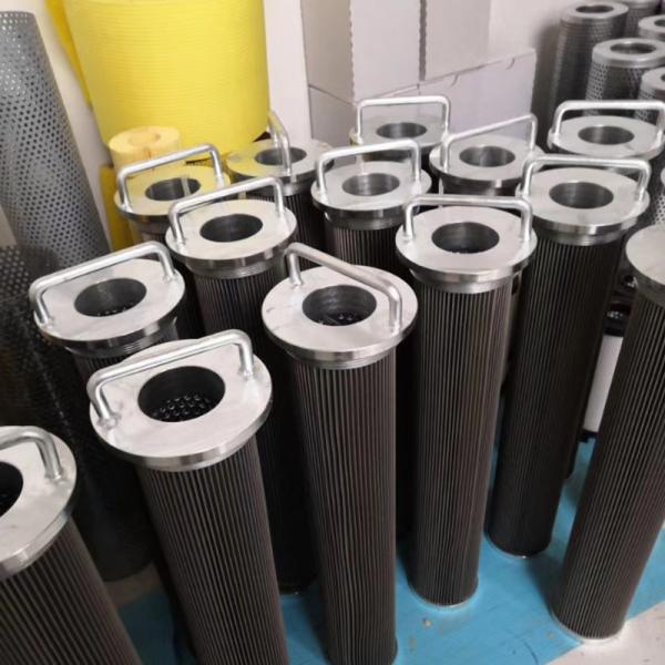 Quality Customized Glass Fiber Hyd Oil Filter Stainless Steel Replacement Hydraulic Filter Strainer for sale