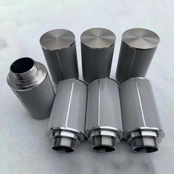 Quality High Strength Sintered Metal Filter Elements 80-1000um For Liquid And Gas for sale