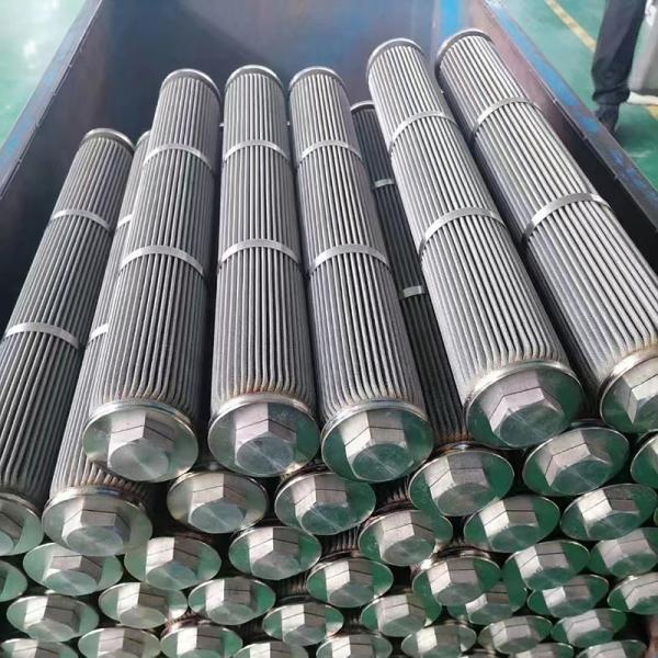 Quality High Strength Sintered Metal Filter Elements 80-1000um For Liquid And Gas for sale