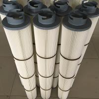 Quality Efficiency Industrial Dust Filter Polyester Cartridge For Water Filtration for sale