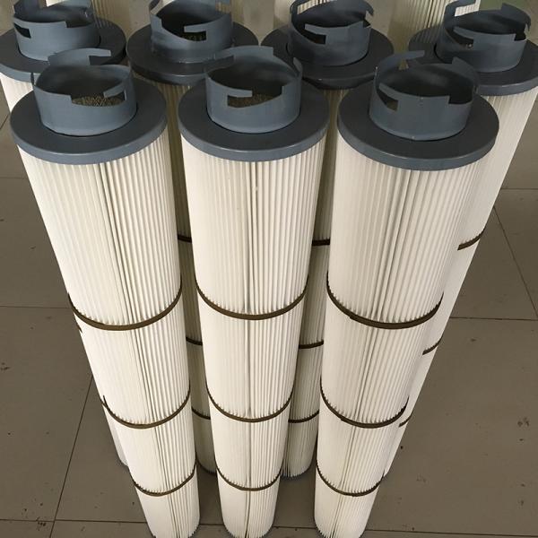 Quality Efficiency Industrial Dust Filter Polyester Cartridge For Water Filtration for sale