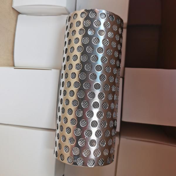 Quality Customize SS 304 Mesh Stainless Steel Filter Cartridge Cylinder for sale
