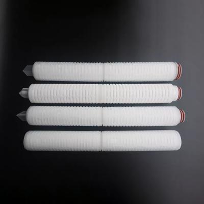 China PP Pleated High Flow Water Filter Cartridge Element PP Membrane Filter For Water Treatment System for sale