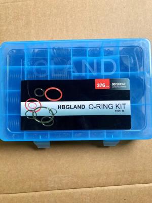 China Long Service Life O Ring Kit Box  Nbr90℃ 376PCS Portable for sale