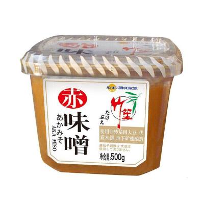 China High Quality Healthy Low Calorie Soybean Paste Shiro Non Additives Miso Bouillon Cube Shrimp Vegetable Stock Miso for sale