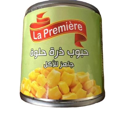 China Canned Sweet Corn 130g 200g 400g Cream Style Canned Corn for sale